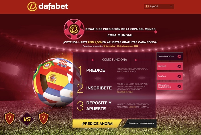 Promociones de apuestas noviembre 2022