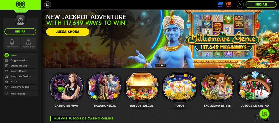 Juegos de 888 Casino - Guía de casinos online Latinoamérica